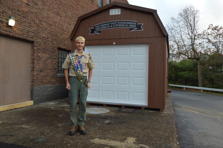 Steubenville Scout builds shed, achieves Eagle | News, Sports, Jobs ...